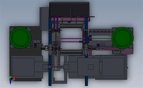 螺母自动组装成方管并焊接机sw18 Solidworks 2021 模型图纸下载 懒石网