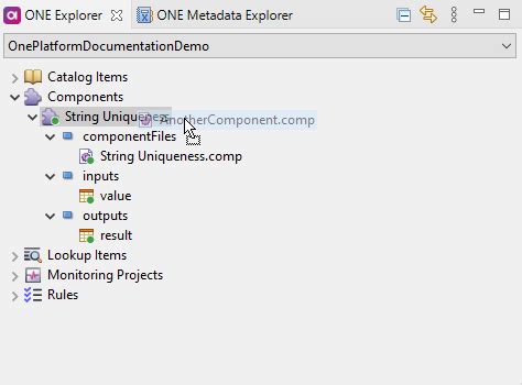 Nested Components Ataccama ONE