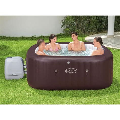 Bestway Lay Z Spa Inflatable Spa Maldives Hydrojet Pro For 5 7 People