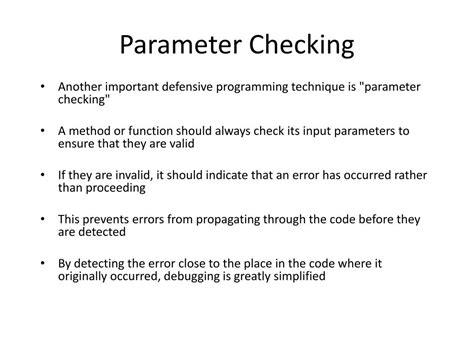 PPT Unit Testing Defensive Programming PowerPoint Presentation ID