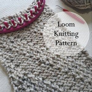 Loom Knit Stitch Pattern The Farrow Rib Stitch With Video Tutorial