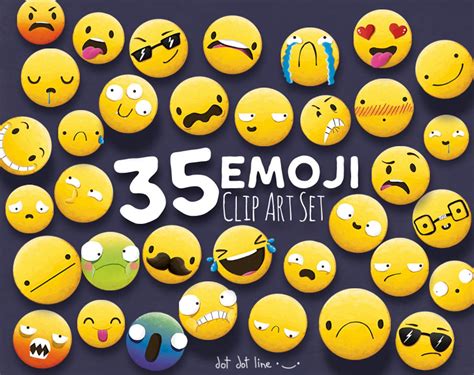 35 Emoji Clipart Emoji Clip Art Smiley Face Emoji Clipart Feelings