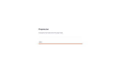 How To Create A Progress Bar With Tailwind Css And Javascript Dev Community