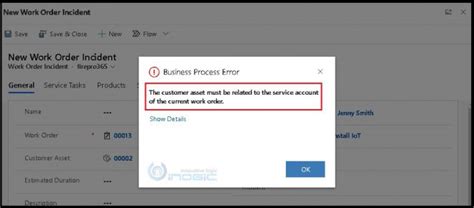 enable disable customer asset validation within dynamics 365 crm field