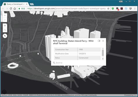 arcgis api for javascript 4 2学习笔记[21] 对3d场景上的3d要素进行点击查询【query类学习