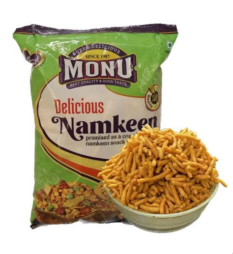 Besan Monu Nimbu Bhujiya Sev Namkeen Packaging Type Moisture Proof