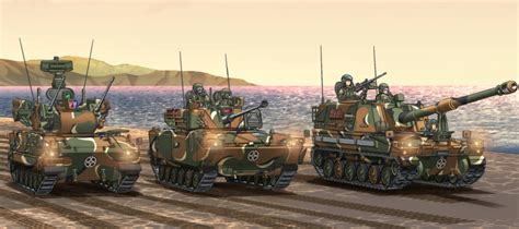 Mikeran Mikelan Original Highres 5others Ambiguous Gender Anti Aircraft Anti Aircraft