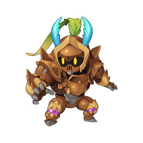 The Big Imageboard Tbib Armor Blue Horns Breastplate Brown Armor