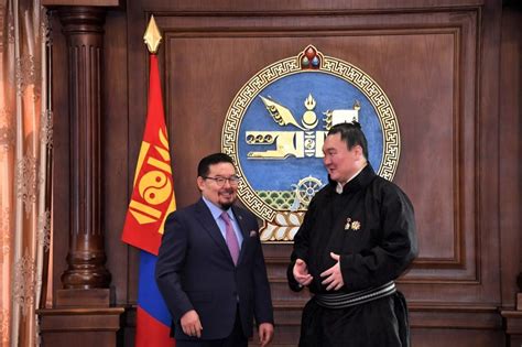 УИХ ын дарга Г Занданшатар Хакухо М Даваажаргалтай уулзжээ
