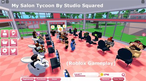 My Salon Tycoon By Studio Squared Roblox Gameplay Youtube