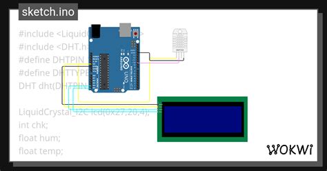 Suhu Dan Kelembaban Wokwi Esp32 Stm32 Arduino Simulator