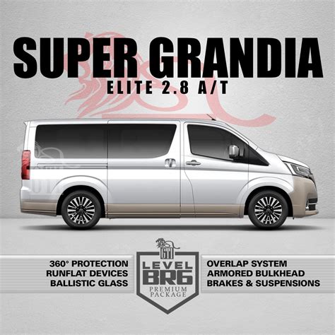 Armoured Bulletproof Toyota Super Grandia Elite Vehicle For Sale
