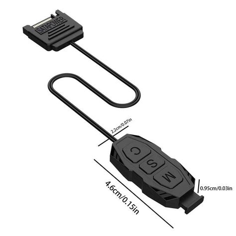 Argb 어댑터 미니 5v Rgb 연장 케이블 Rgb 안정적인 3 핀 Argb 컨트롤러 Led 스트립 커넥터 연장 케이블 코드
