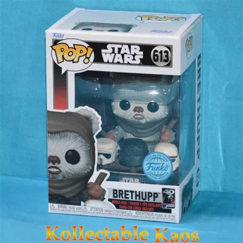 STAR WARS RETURN Of The Jedi 40th Anniversary Ewok With Helmets Pop