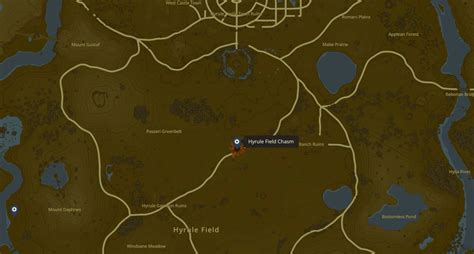 How To Get To Hyrule Field Chasm In Zelda Tears Of The Kingdom