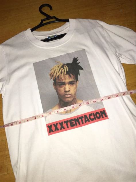 Xxxtentacion White Mugshot Shirt Mens Fashion Tops And Sets Tshirts