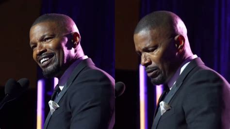 I Couldnt Actually Walk Emotional Jamie Foxx Breaks Silence On