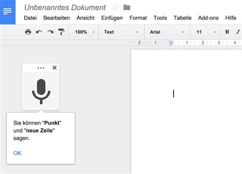 Google Docs Texte Per Spracheingabe Diktieren RandomBrick De