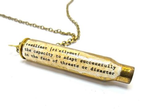 Resilient Bullet Shell Necklace
