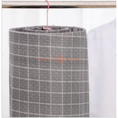 სპირალური მრავალფუნქციური მრგვალი მბრუნავი საკიდი საშრობი ზომა 45 სმ უჟანგავი ფოლადი Mh 10217