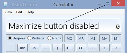 Fun Tip Maximize Windows Or Dialog Box When Maximize Button Is Disabled Askvg