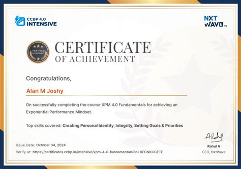 achievementunlocked xpm4 exponentialmindset goalsetting
