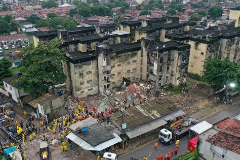 At Least 14 Dead After Apartment Building Collapse In Brazil The