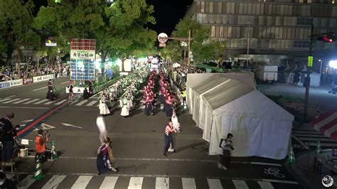 【4k公式】東京花火「うらら」2022よさこい鳴子踊り特別演舞2日目ー追手筋本部競演場 Youtube