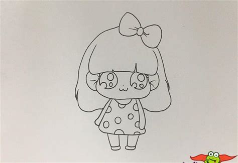 没有头发的卡通人物简笔画女孩 简笔画图片大全 普车都
