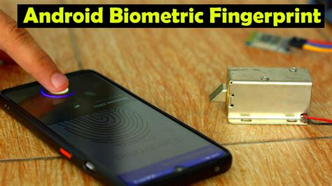 Arduino Fingerprint Door Lock Android Biometric Fingerprint App Lock