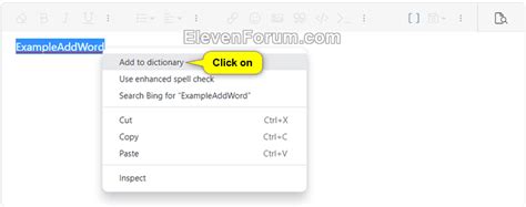 Add Word To Custom Inking And Typing Dictionary In Windows 11 Windows 11 Forum