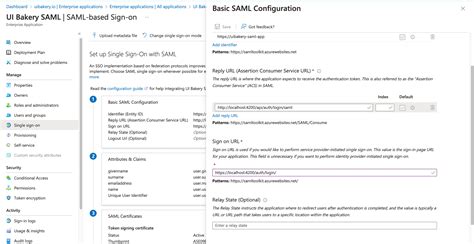 Azure Ad Saml Ui Bakery Docs