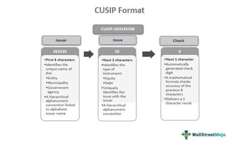 Cusip Number What Is It How To Find Example Format