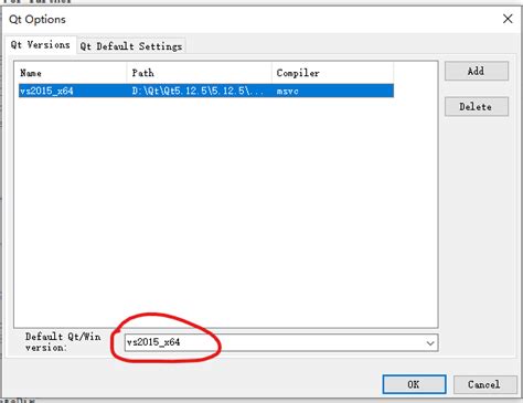 Error There‘s No Qt Version Assigned To Project Qtguiwenvcxproj For