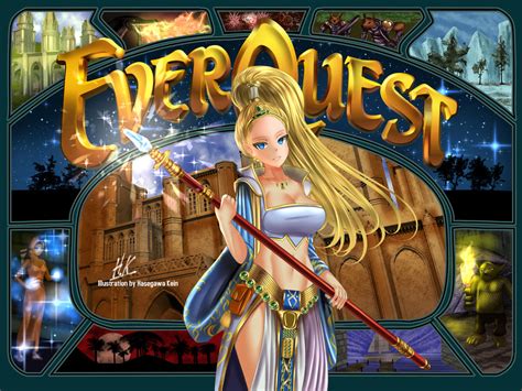 Commission Everquest Loading Screen By Hasegawakein On Deviantart