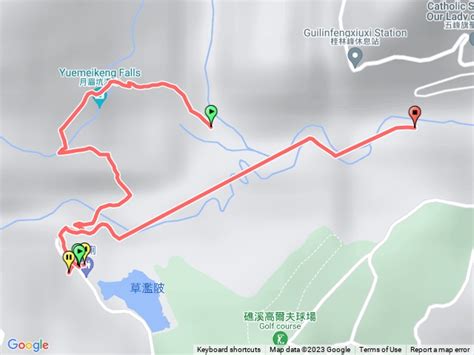 白龍灘沒找到 但是找到林美磐石步道縱走 健行筆記