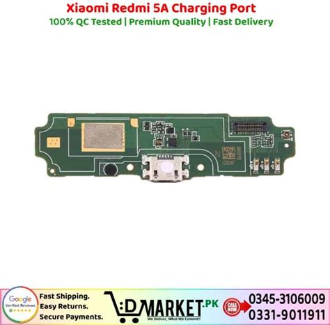 Xiaomi Redmi 5A Charging Port Price In Pakistan