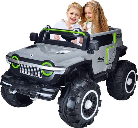 Toyify Big Size 4x4 Electric Car With Remote Control Mobile App