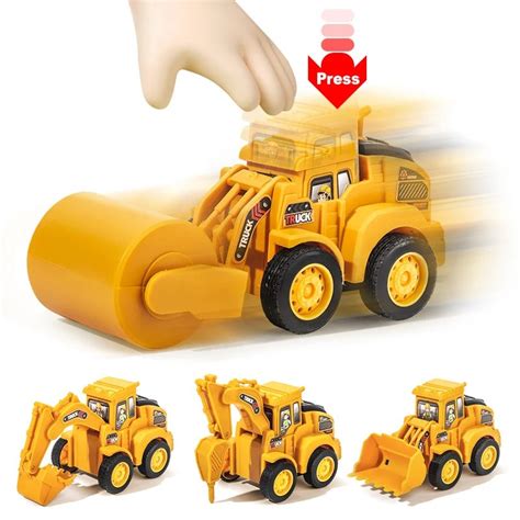 Construction Toy™ Små Ingeniører I Aktion Legetøjsgravemaskine