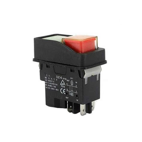 Methold Botón Pulsador Interruptor Electromagnético Resistente Al Agua
