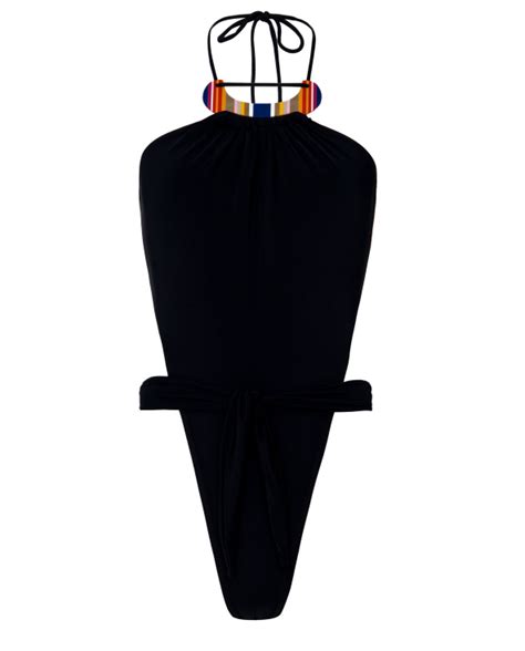One Piece Swimsuits High Cut Swimsuit Brand Amir Slama