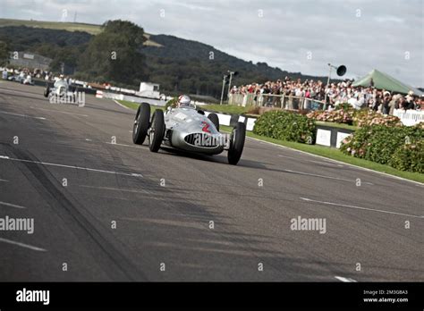 Goodwood West Sussexuk Vintage Racing At Goodwood At Goodwood Stock