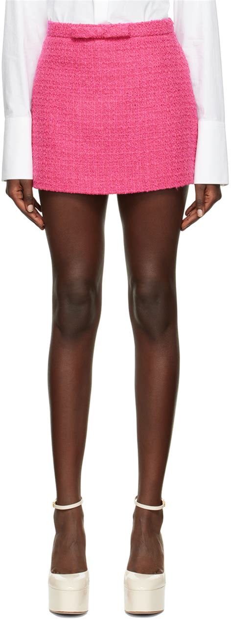 발렌티노 핑크 리본 스코트 위시버킷