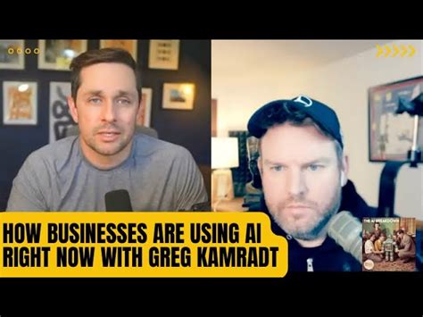 How Businesses Are Using AI Right Now With Greg Kamradt SparklingAI