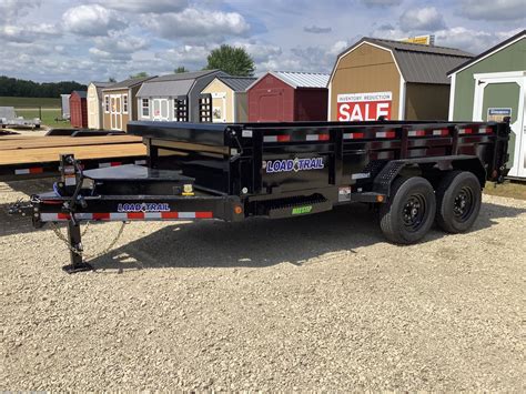 7x14 Dump Heavy Duty Trailer For Sale New Load Trail DL 83 X 14