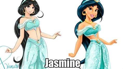 Disney Princesses As Anime Style Youtube