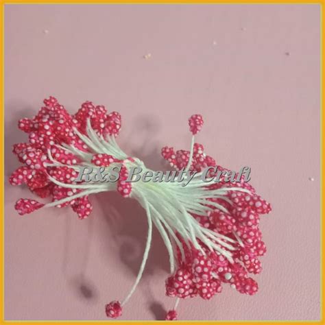 1 Ikat Putik Bunga Anggur Imitasi Putik Bunga Plastik Putik Bunga Kerajinan Bunga Kering