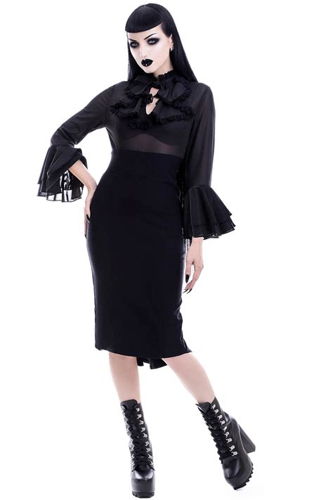 Glamour Ghoul Pencil Dress Shop Now