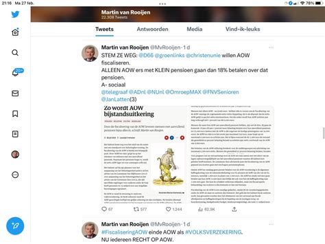 John Van Veen On Twitter RT MvRooijen 63 000 Weergaven In 1 Dag