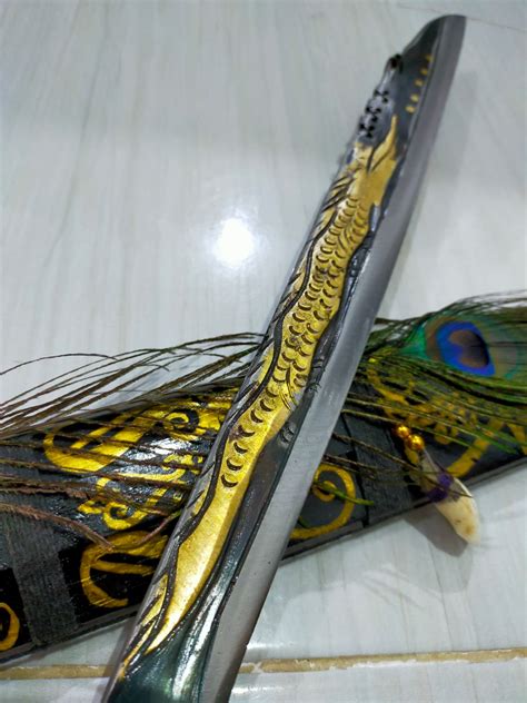Mandau Dayak Suku Dayak Naga Emas Lazada Indonesia